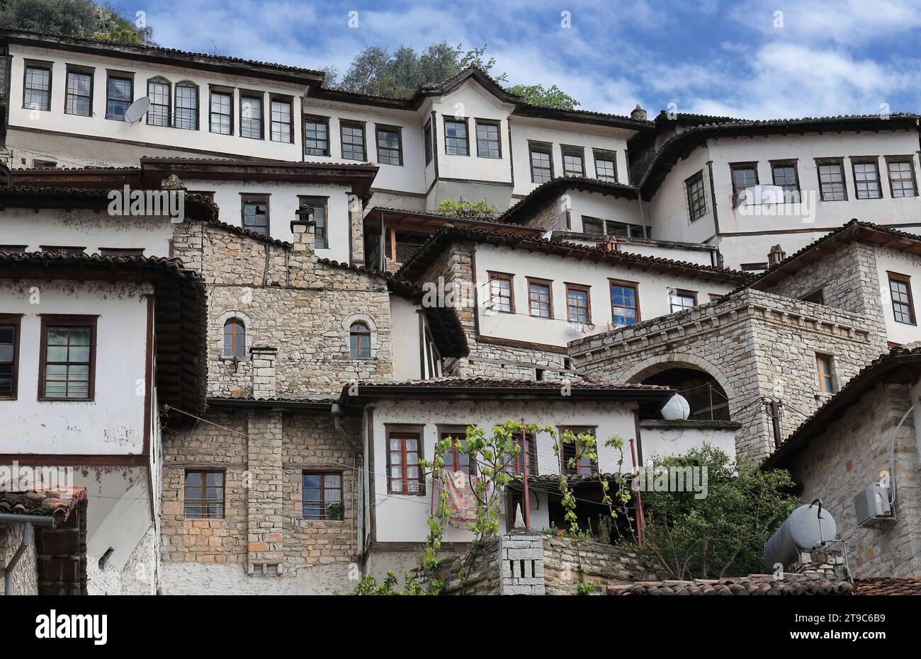 064 'Thousand Windows' or 'Windows over Windows' houses in Mangalem ...