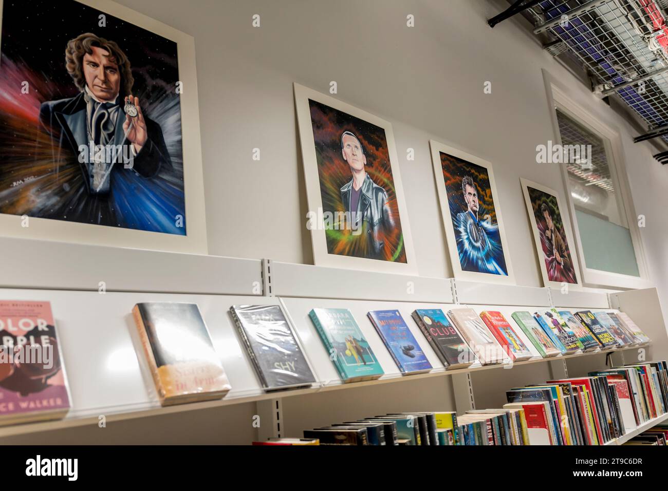 Paisley Library Unveiling November 23rd Stock Photo - Alamy