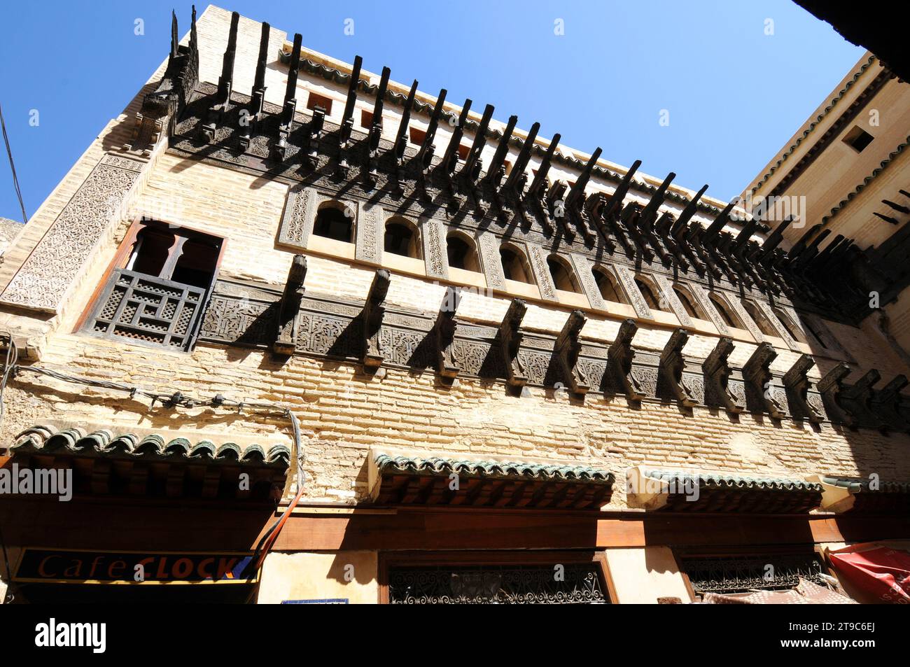 Medina quarter of Fes (World Heritage Site), traditional building ...