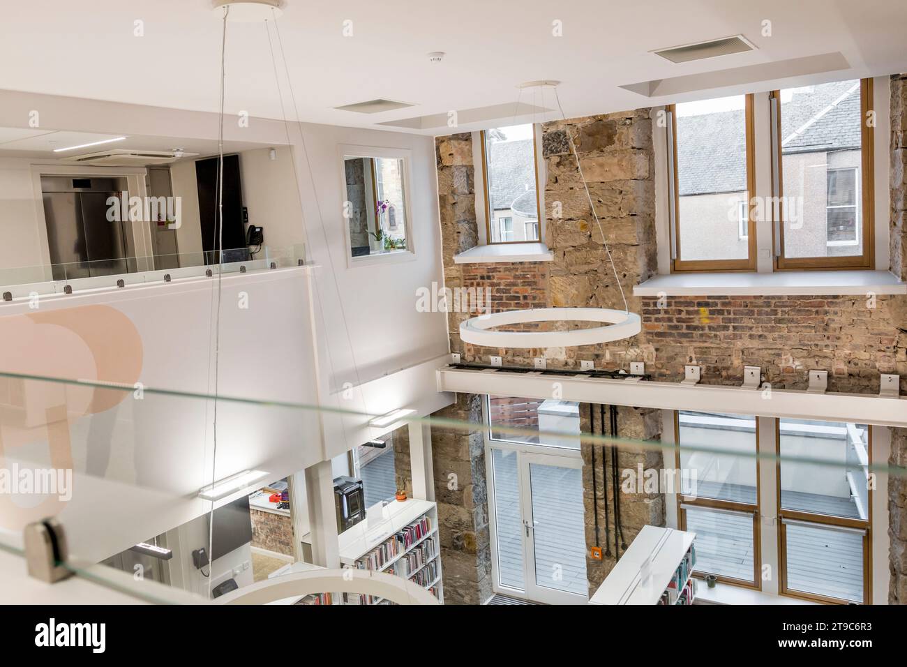 Paisley Library Unveiling November 23rd Stock Photo - Alamy