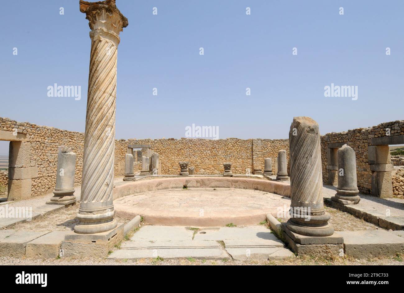 Volubilis, Berber and Roman city (from 3th century BC to 11th century ...