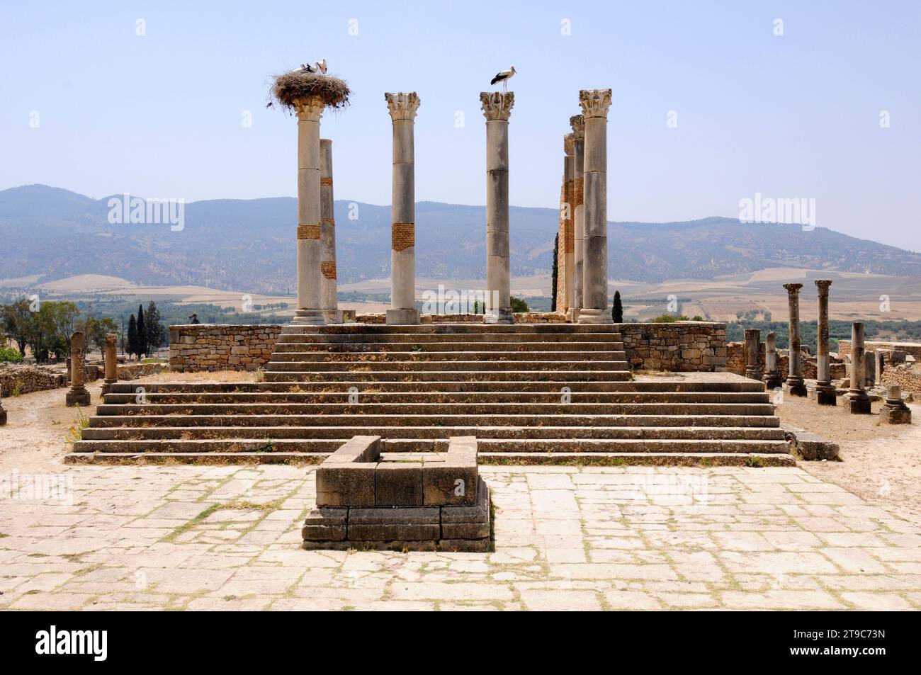 Volubilis, Berber and Roman city (from 3th century BC to 11th century ...