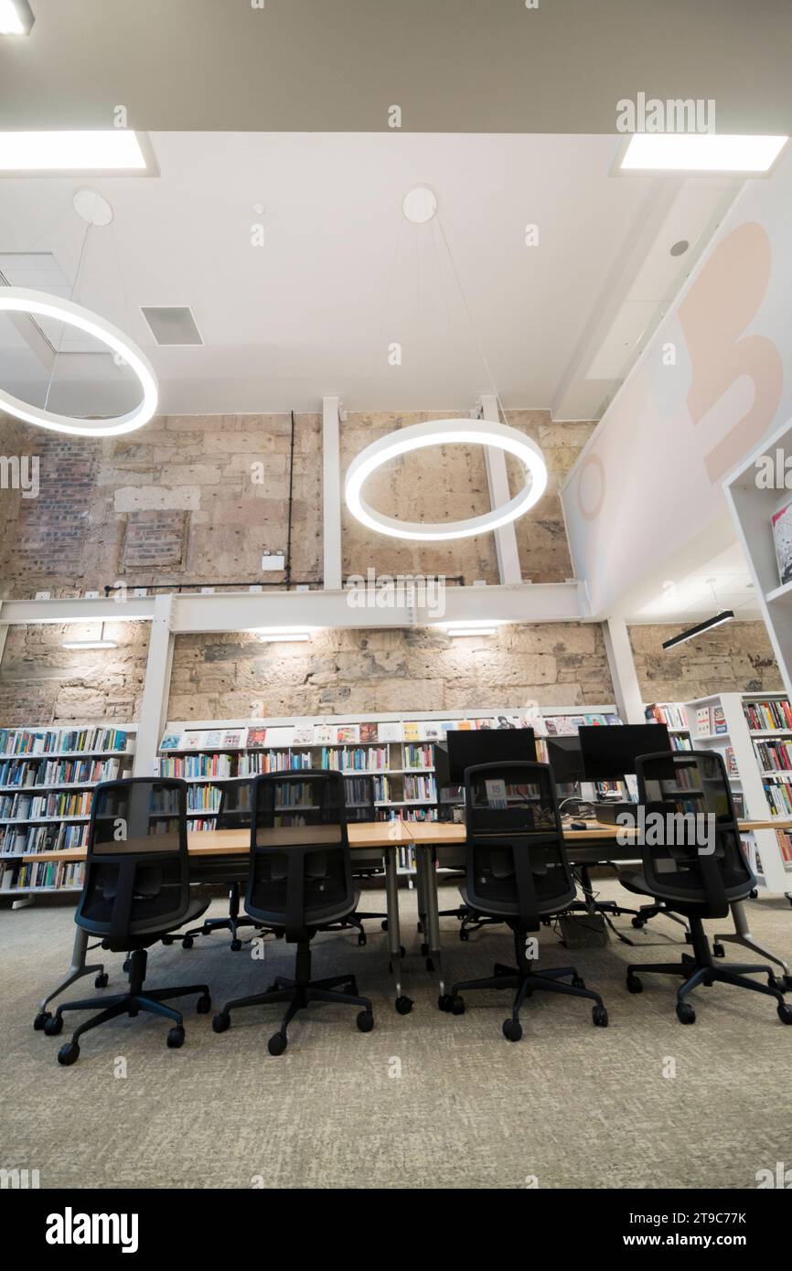 Paisley Library Unveiling November 23rd Stock Photo - Alamy