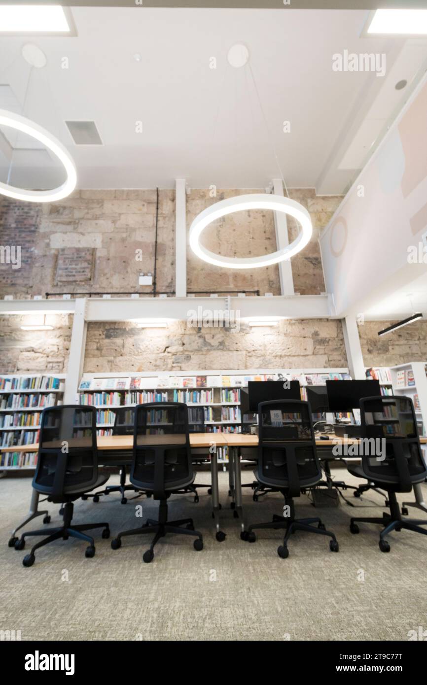 Paisley Library Unveiling November 23rd Stock Photo - Alamy