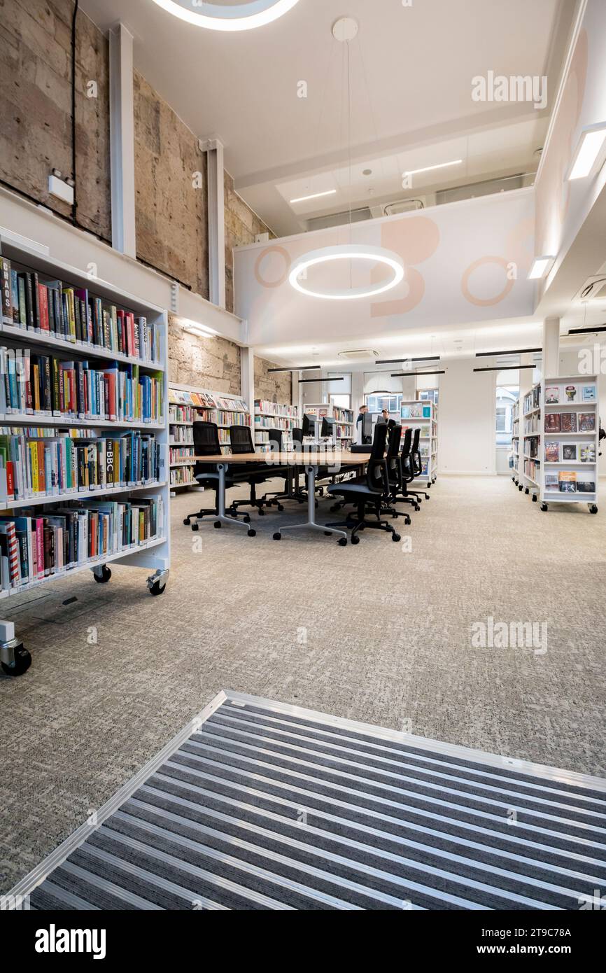 Paisley Library Unveiling November 23rd Stock Photo - Alamy