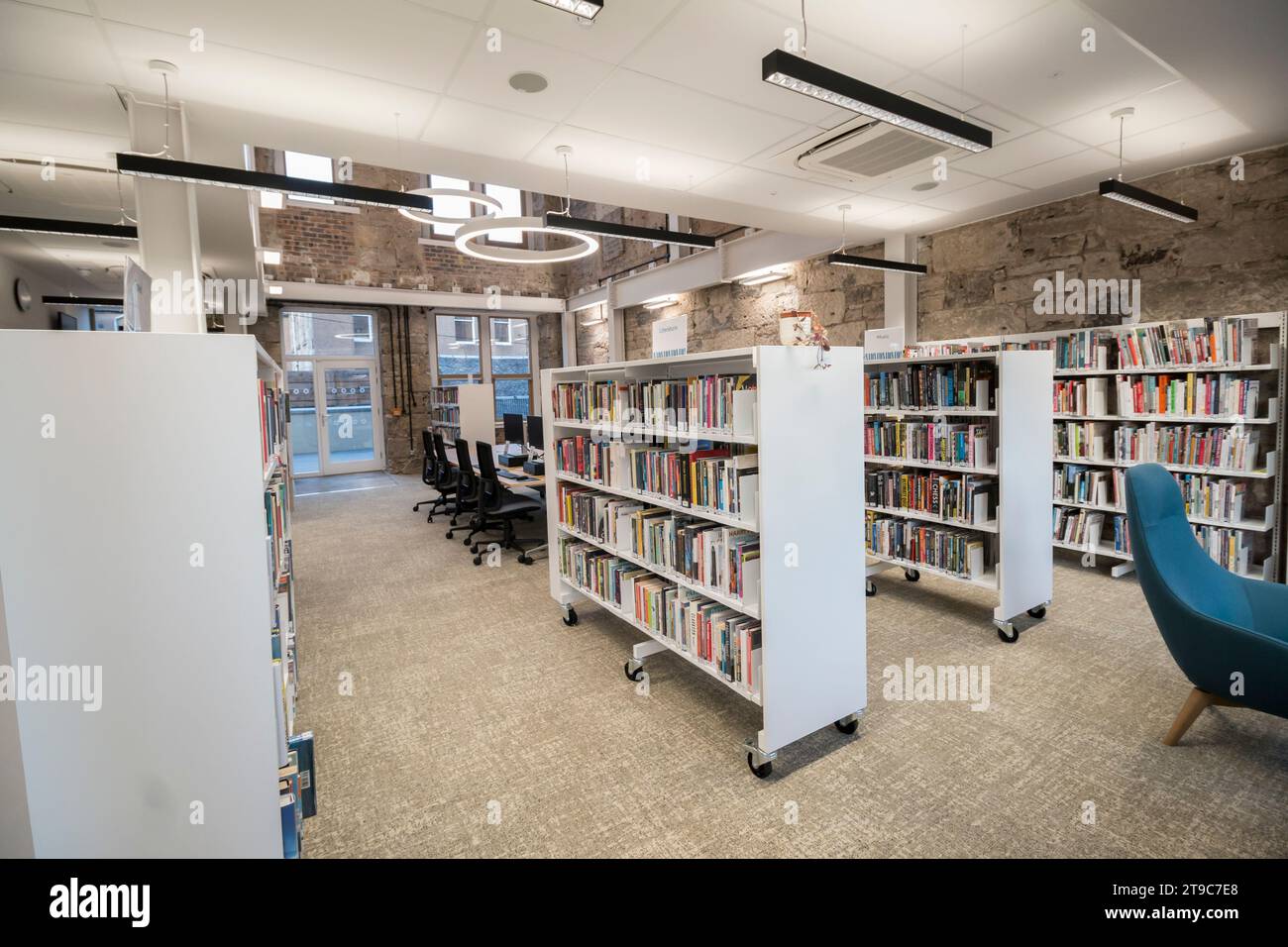 Paisley Library Unveiling November 23rd Stock Photo - Alamy