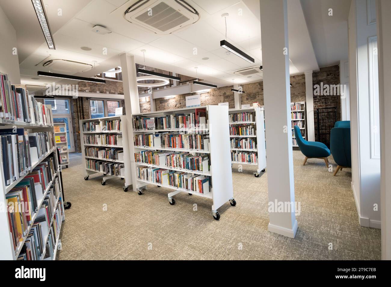 Paisley Library Unveiling November 23rd Stock Photo - Alamy