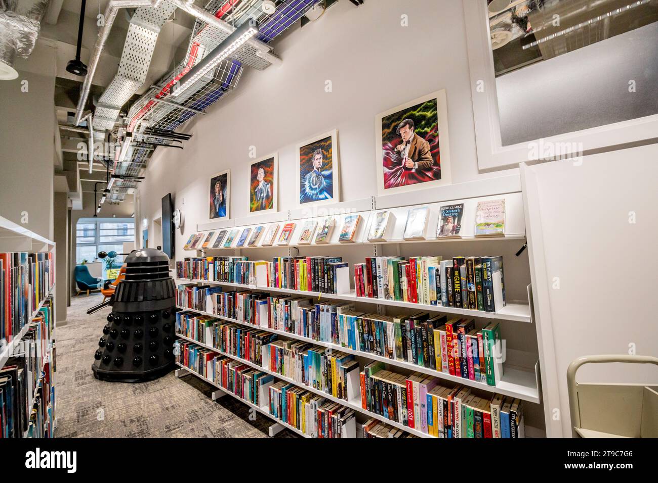Paisley Library Unveiling November 23rd Stock Photo - Alamy