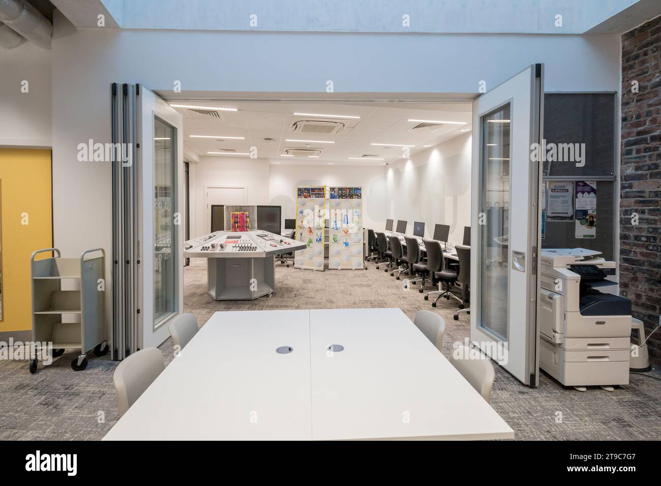 Paisley Library Unveiling November 23rd Stock Photo - Alamy