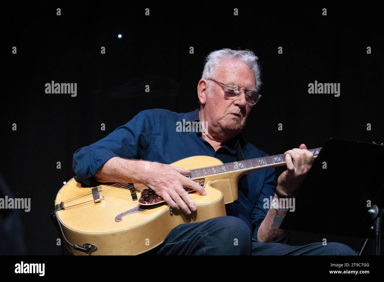 Jim Mullen playing guitar with 'Mighty Like The Blues,' Scarborough ...
