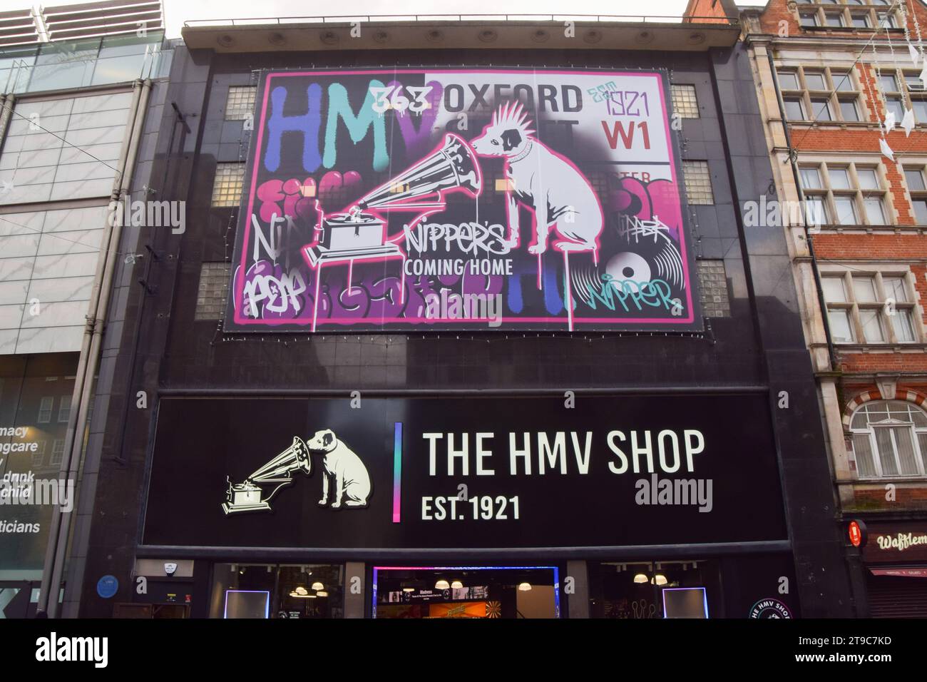 London, UK. 24th November 2023. Exterior view as the iconic ...