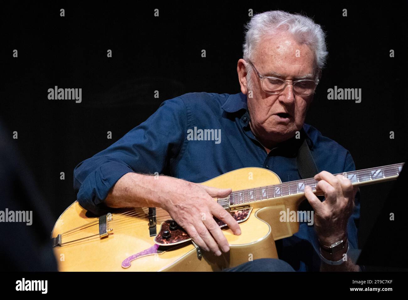 Jim Mullen playing guitar with 'Mighty Like The Blues,' Scarborough ...