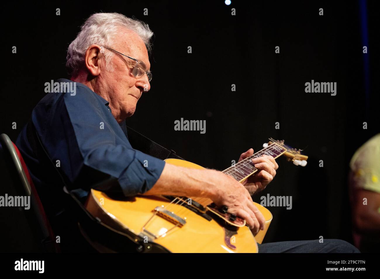 Jim Mullen playing guitar with 'Mighty Like The Blues,' Scarborough ...