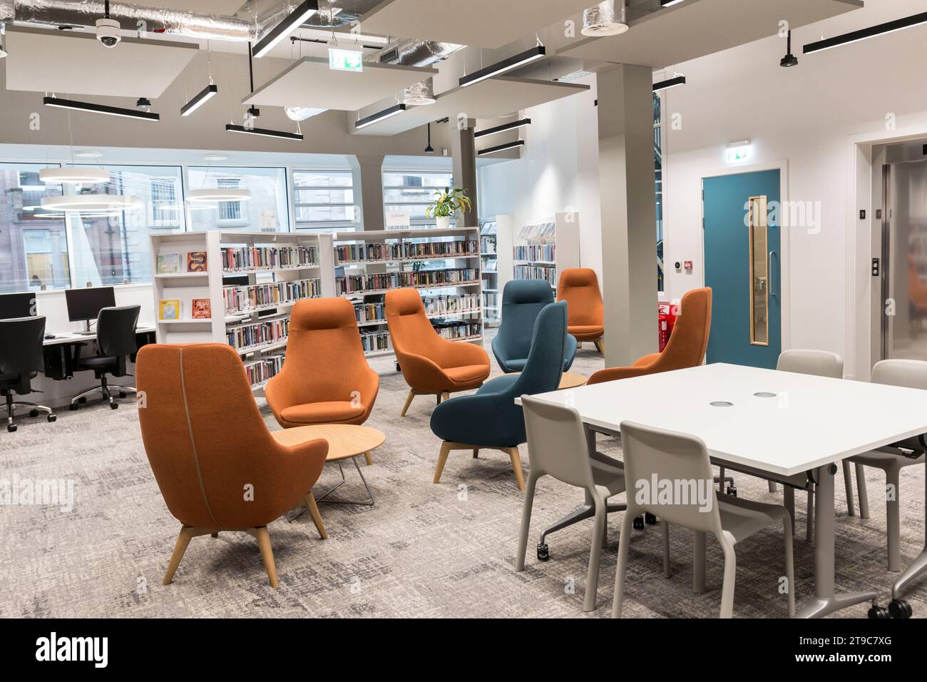 Paisley Library Unveiling November 23rd Stock Photo - Alamy