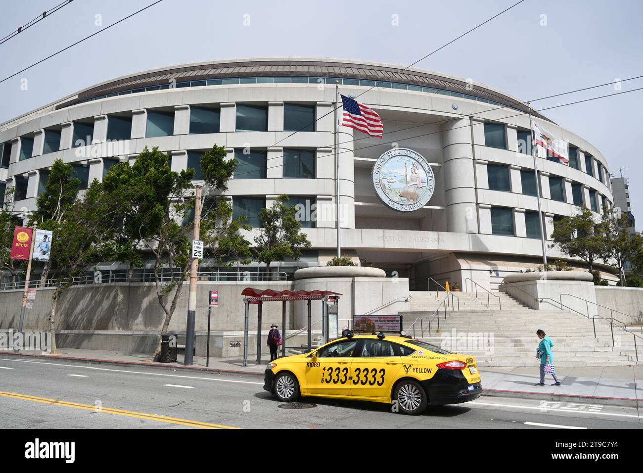 San Francisco, California, USA - July 25, 2023: Headquarters building ...
