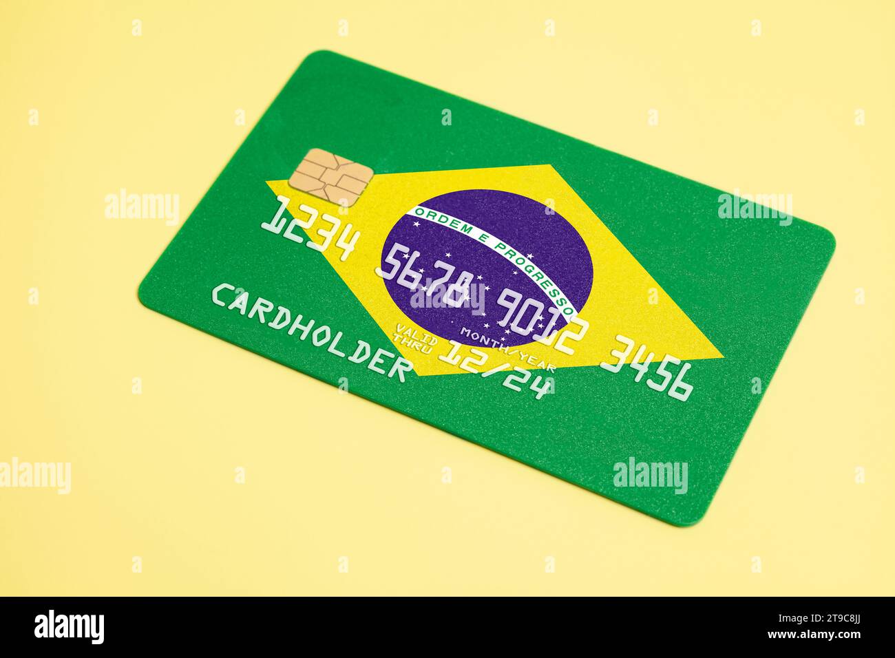 Brazil map modern hi-res stock photography and images - Alamy