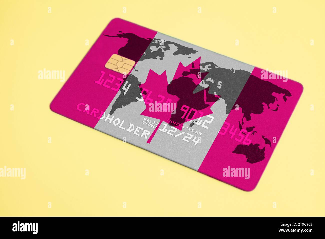 Canadian bank card hi-res stock photography and images - Alamy