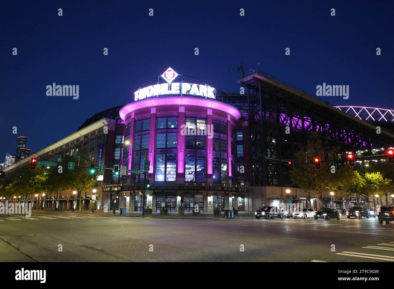 A general overall view of T-Mobile Park, Thursday, Oct. 26, 2023, in ...