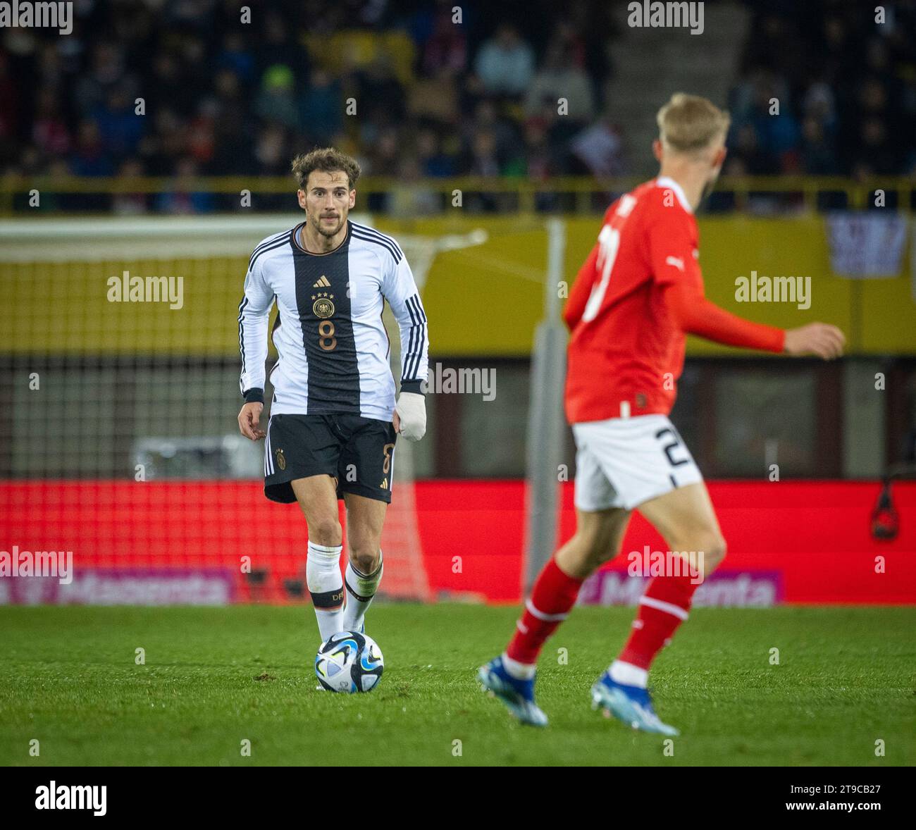 Wien, Austria. 21st Nov 2023. Leon Goretzka (Deutschland) Österreich - Deutschland 21.11.2023 ...