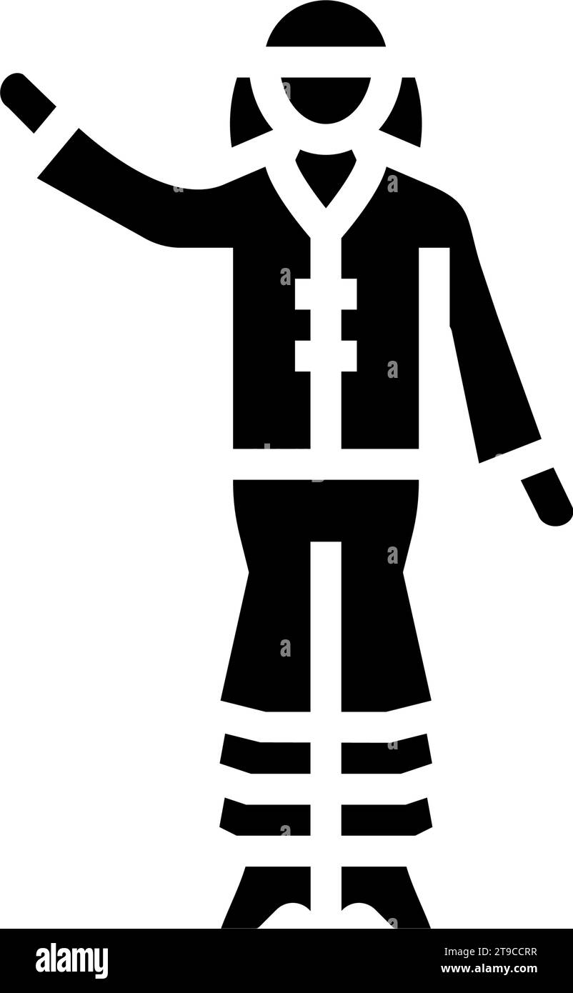 queen disco party glyph icon vector illustration Stock Vector Image ...