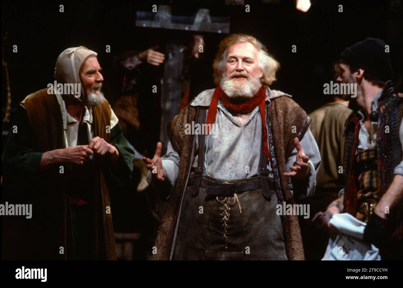 Joss Ackland (Sir John Falstaff) in HENRY IV part 2 by Shakespeare at ...