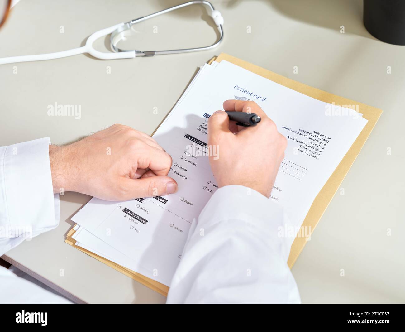 Medical documentation hi-res stock photography and images - Alamy