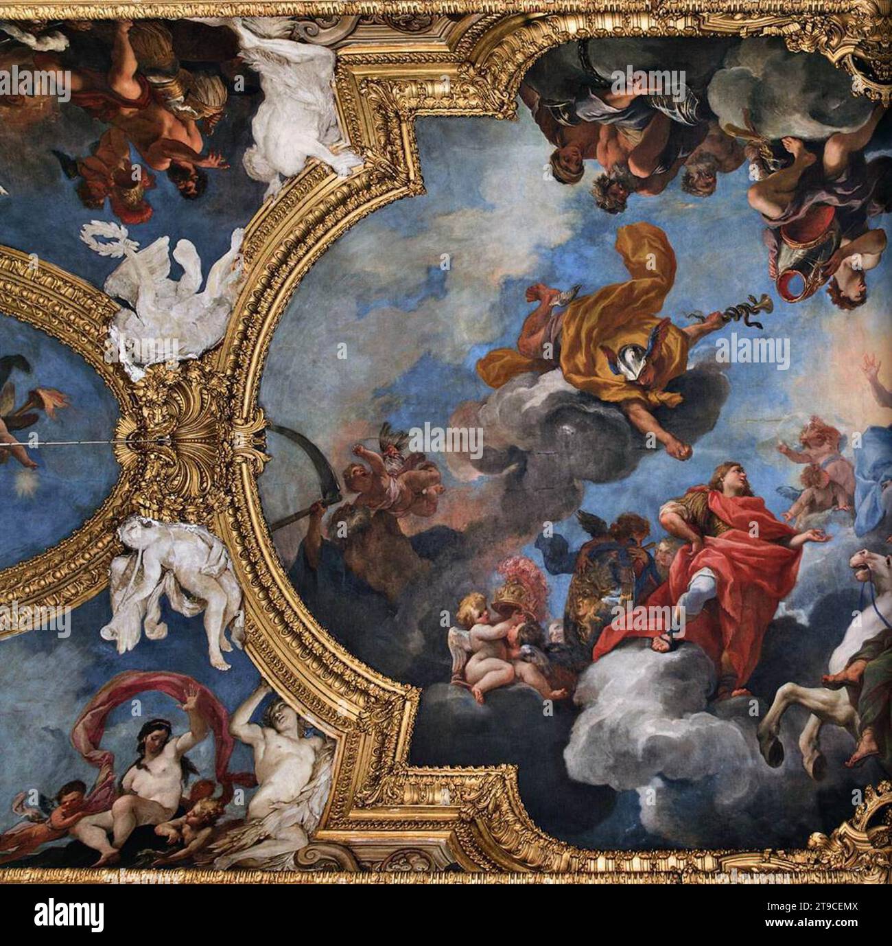 The galleria del daniel centre section detail hi-res stock photography ...