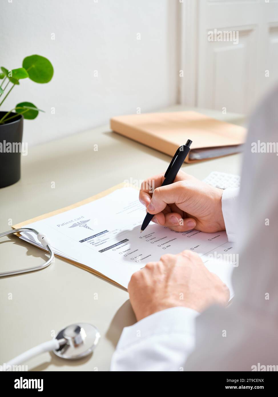 Anonymous male in medical hi-res stock photography and images - Alamy