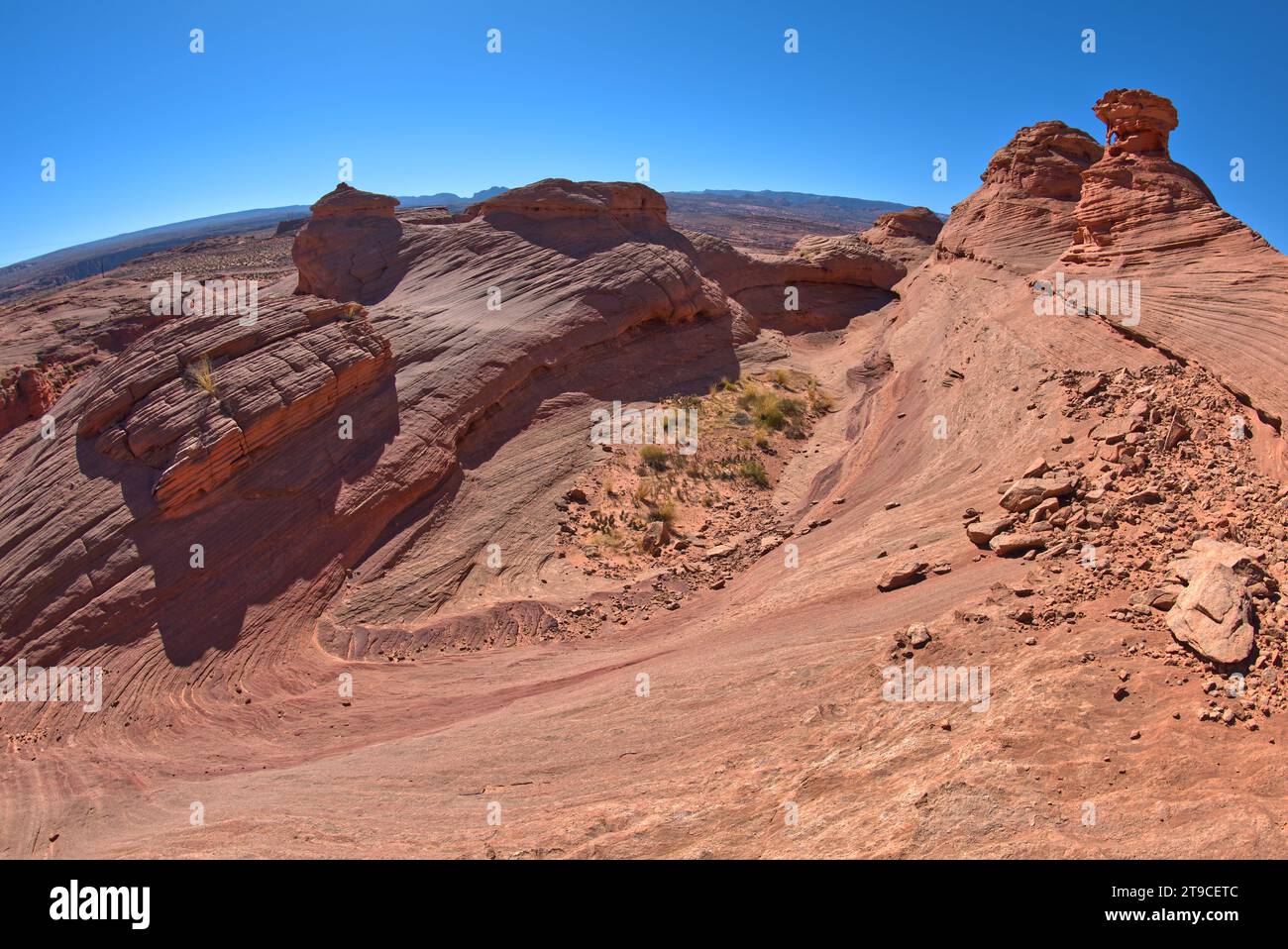 The east rocks of the New Wave along the Beehive Trail in the Glen ...