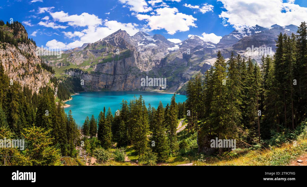 Oeschinensee alps hi-res stock photography and images - Alamy