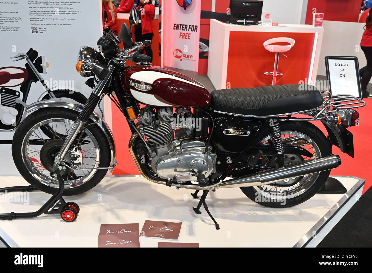 Triumph Trident motorcycle Stock Photo - Alamy
