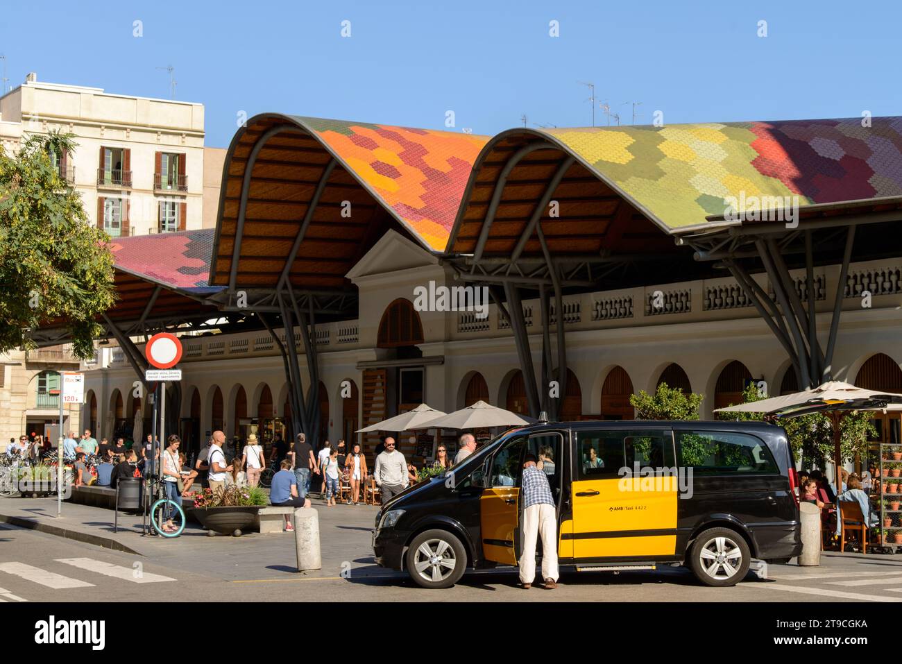 Van van market barcelona hi-res stock photography and images - Alamy