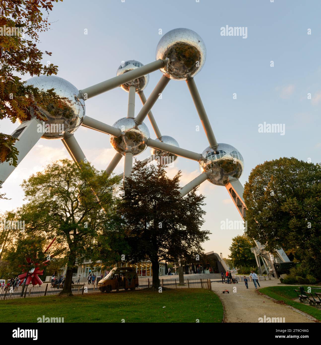 Atomium Building Tour in Brussels Belgium Stock Photo - Alamy