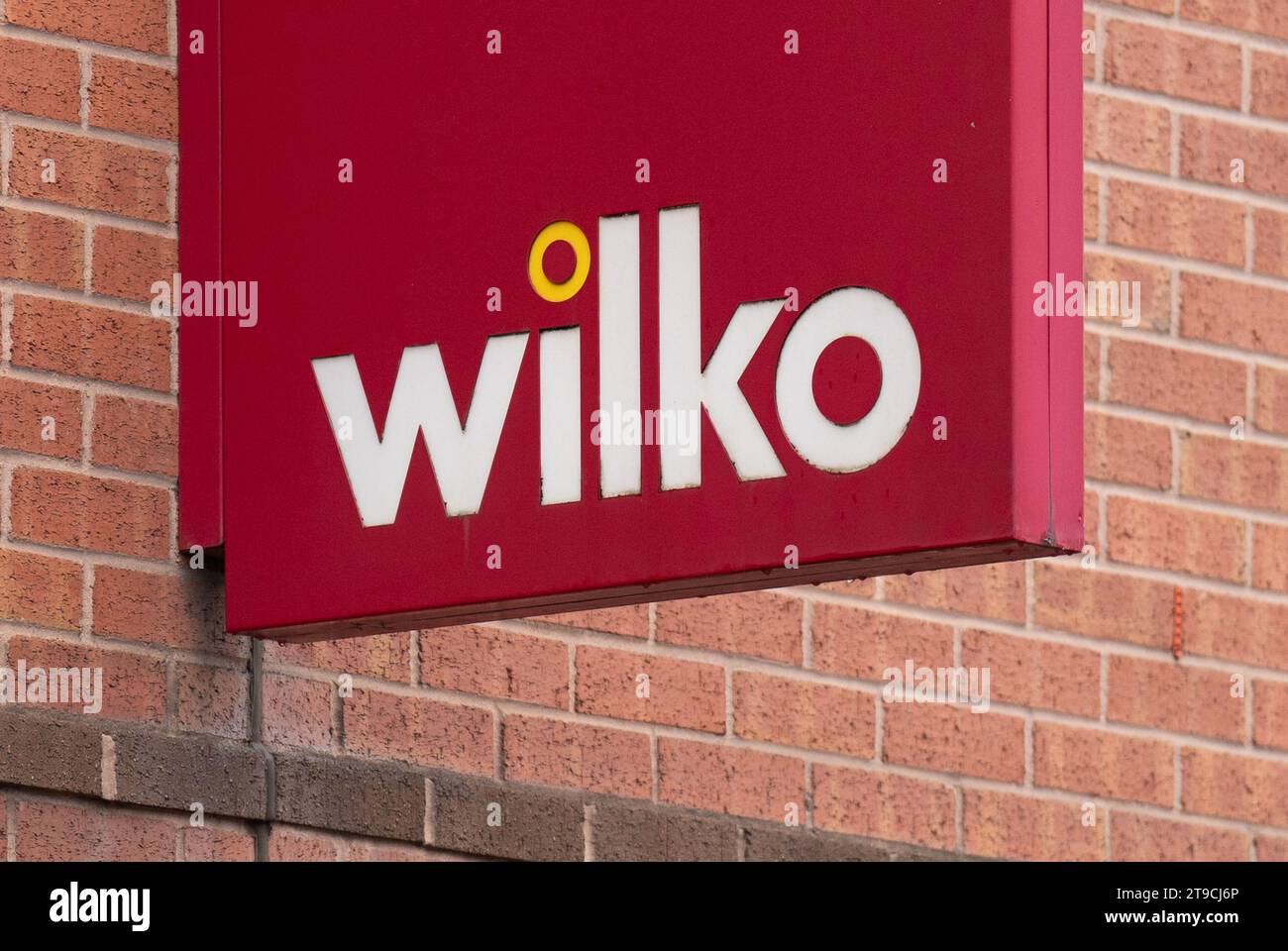 File photo dated 12/9/2023 of a sign outside a Wilko store. Nearly 10 ...