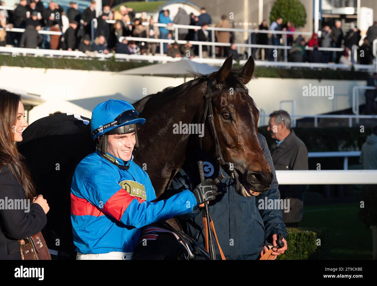 The garden for all seasons handicap hurdle race hi-res stock ...