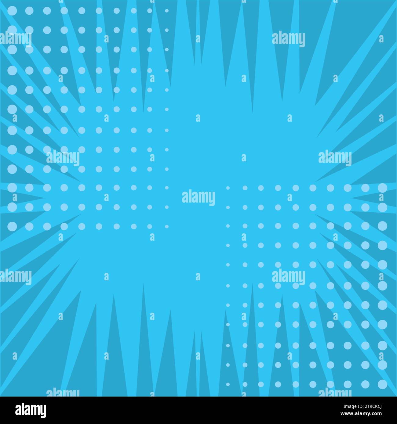 Colored comic page background Vector illustration Stock Vector Image ...