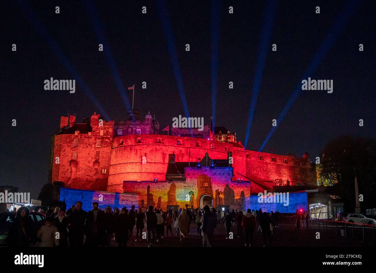 People view Castle of Light: Magic and Mystery at Edinburgh Castle as ...