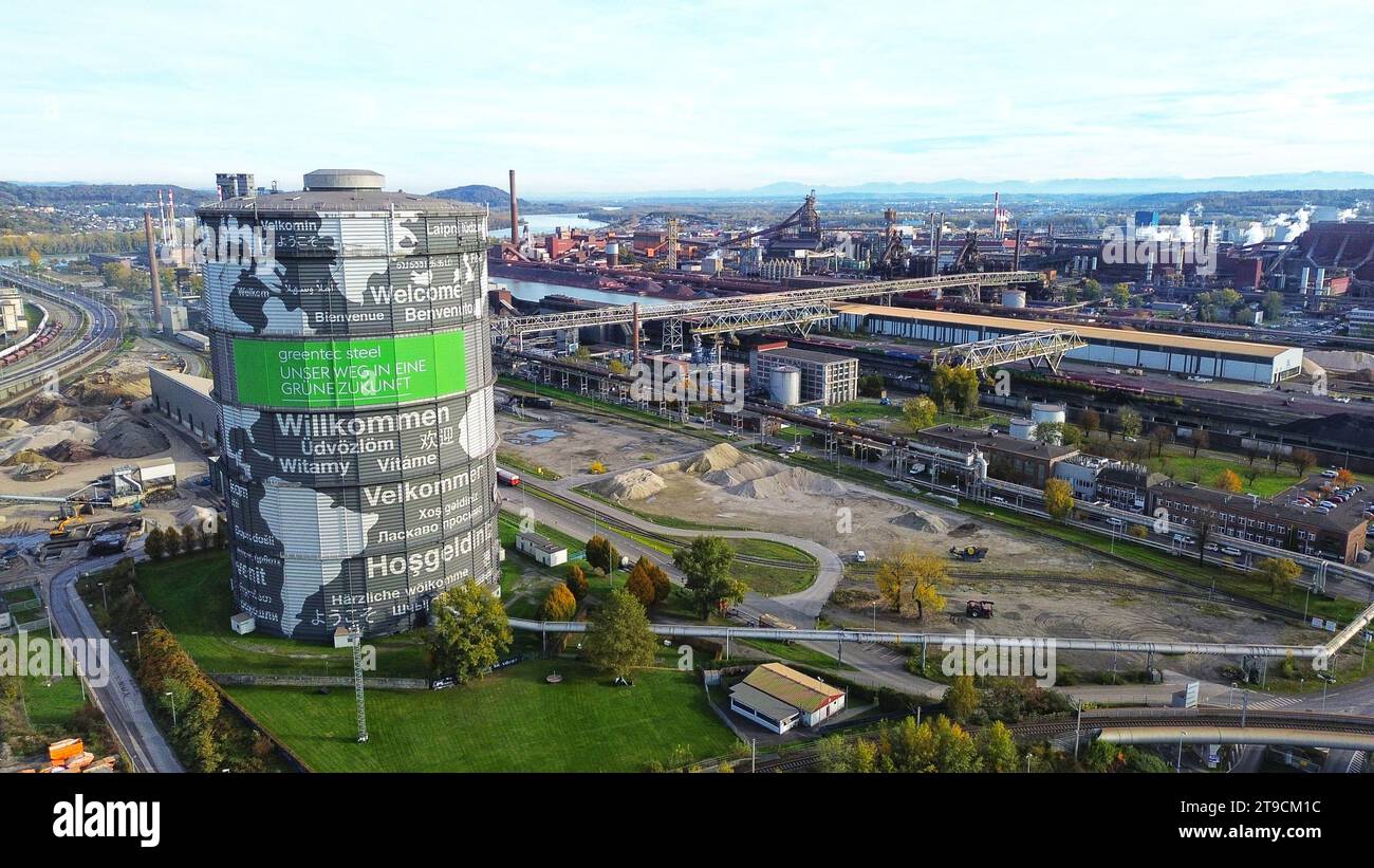 Voestalpine steel mill hi-res stock photography and images - Alamy