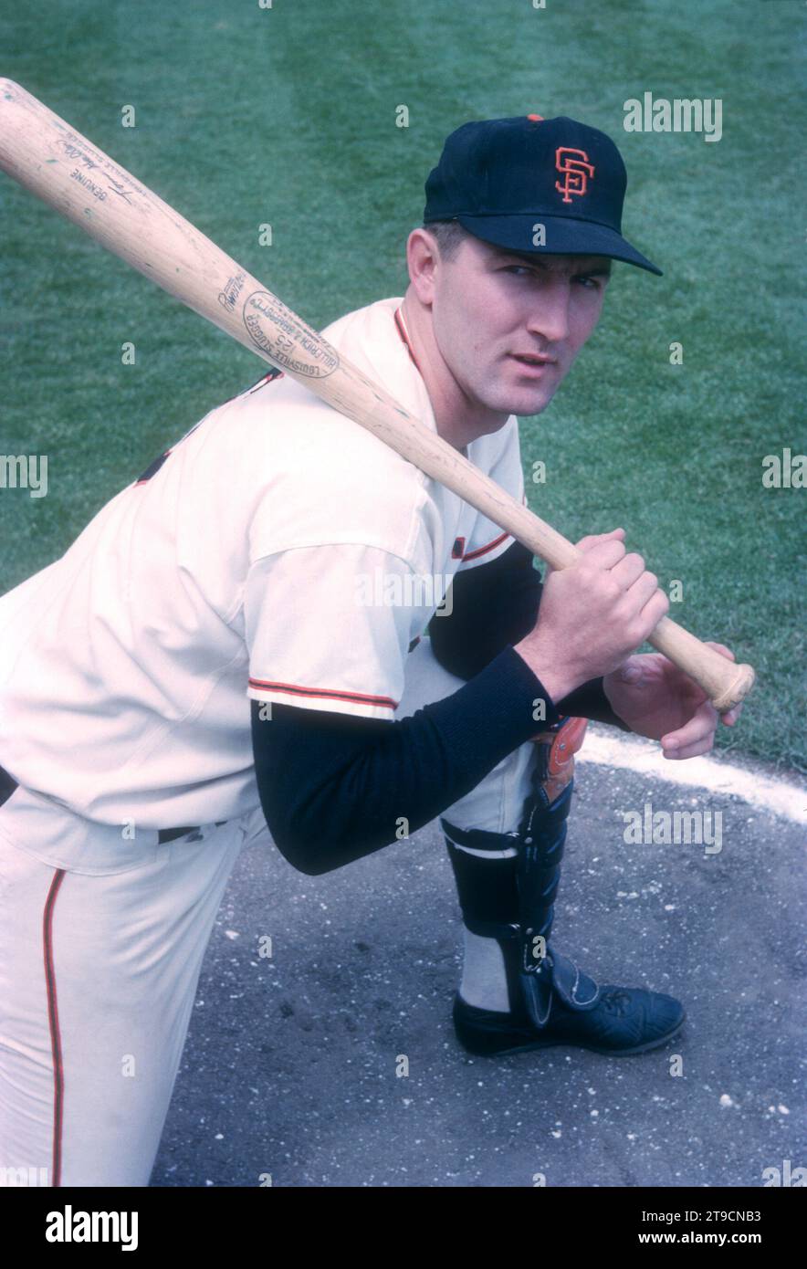 SAN FRANCISCO, CA - 1962: Tom Haller #5 of the San Francisco Giants ...