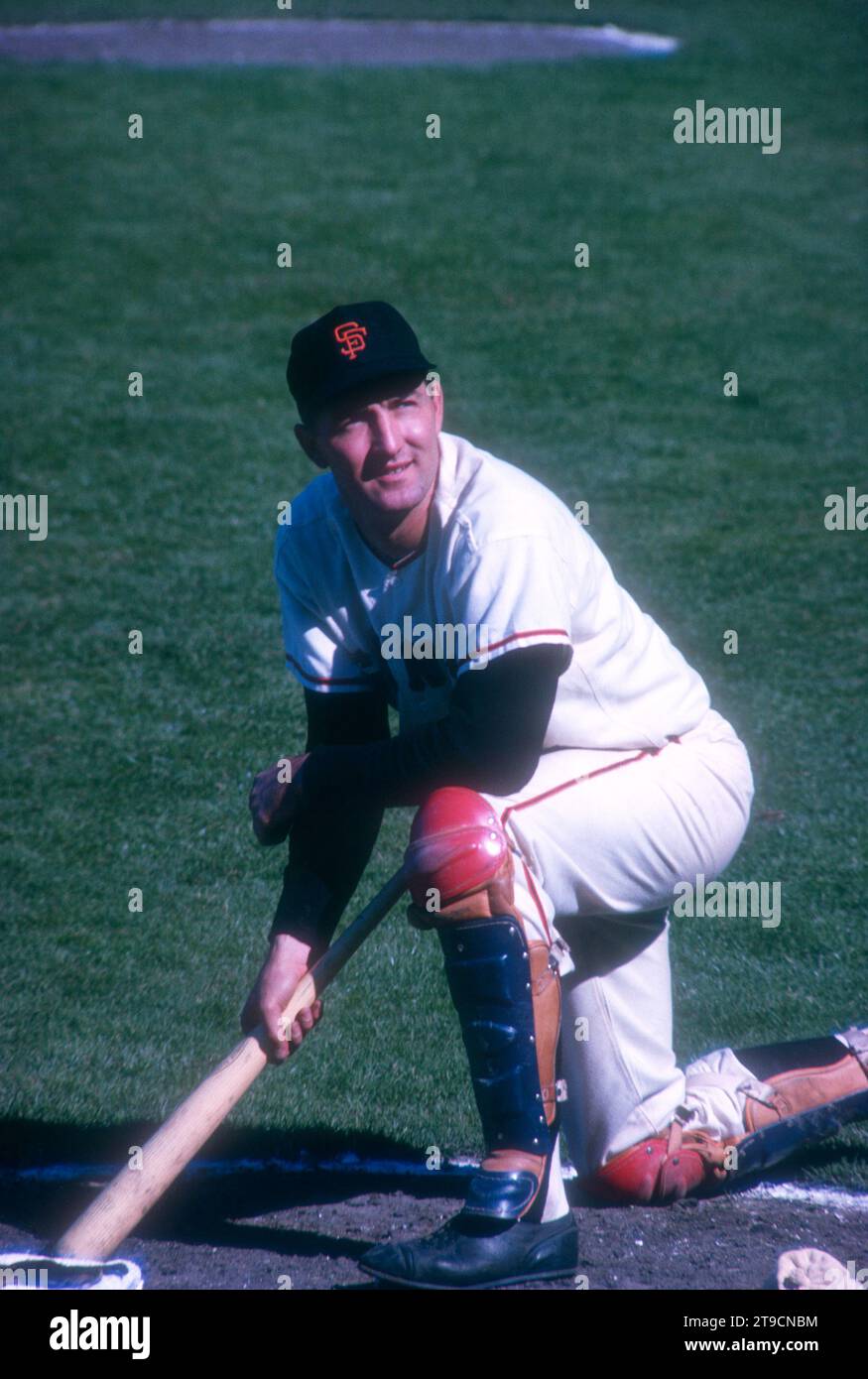 SAN FRANCISCO, CA - 1962: Tom Haller #5 of the San Francisco Giants ...