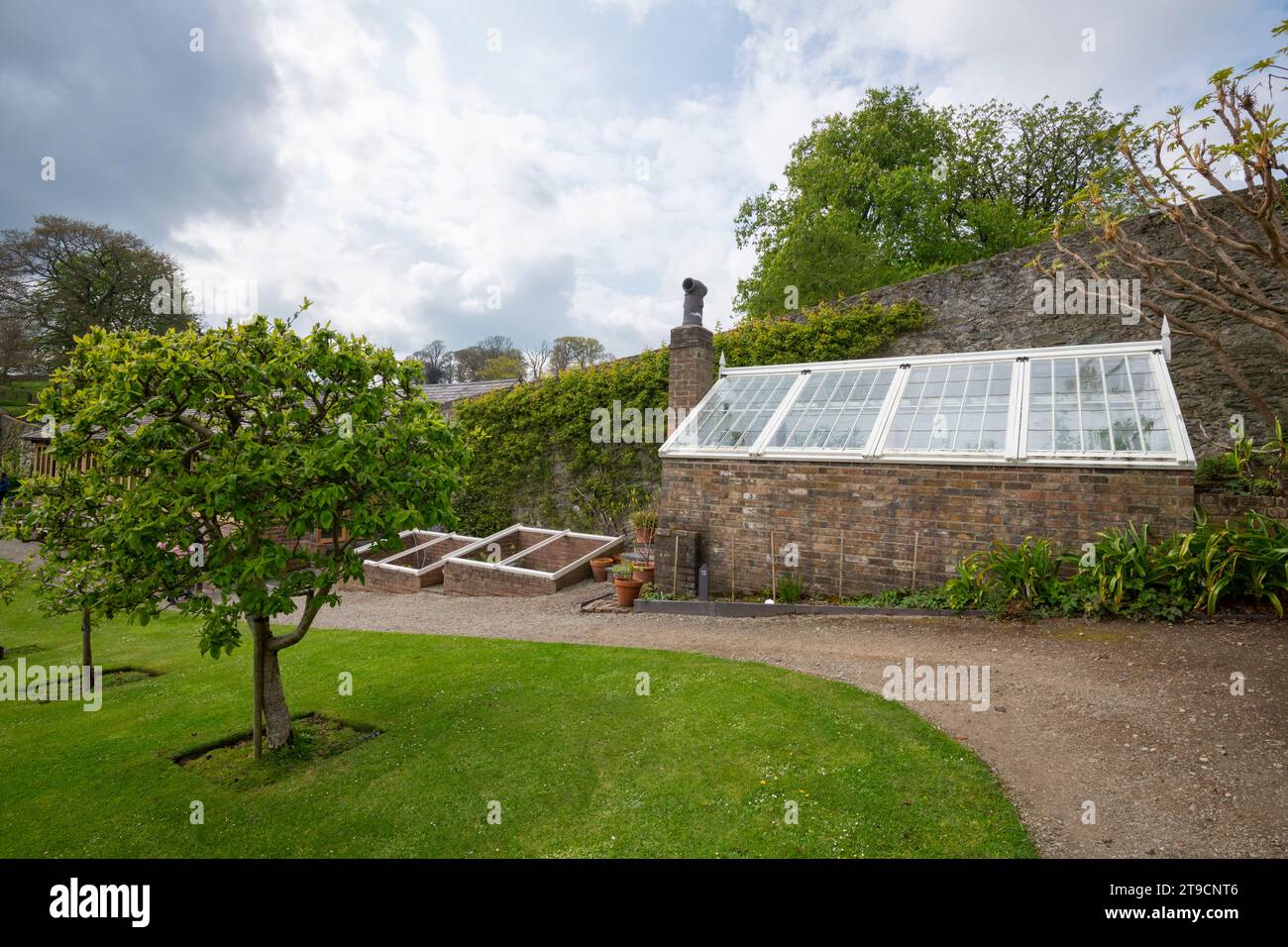 Plas Cadnant Hidden Gardens, Menai Bridge, Anglesey, North Wales Stock ...