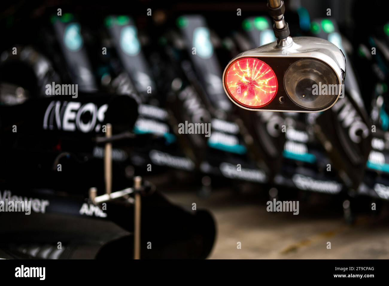Sao Paulo, Brazil. 2nd Nov, 2023. Red light, F1 Grand Prix of Brazil at ...