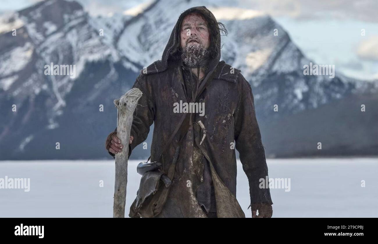 THE REVENANT 2015 20th Century Fox film with Leonardo DiCaprio Stock ...