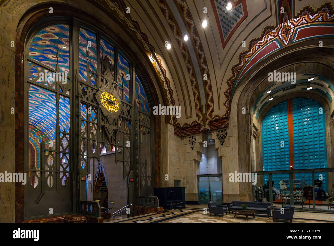 Historic art deco skyscraper Guardian Building built in 1928 with a ...