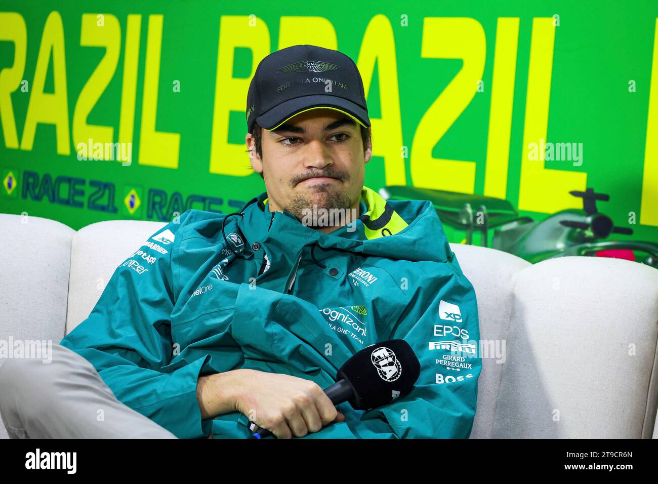 Sao Paulo, Brazil. 2nd Nov, 2023. #18 Lance Stroll (CAN, Aston Martin ...