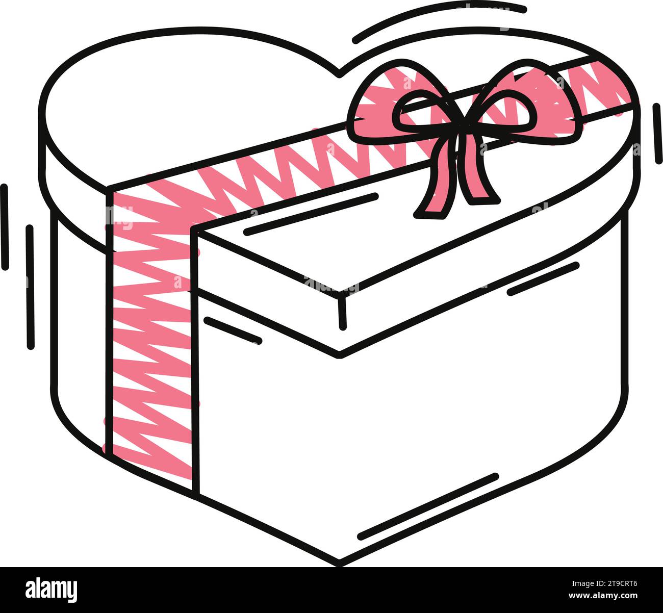 Christmas present icon Cartoon sketch style Vector Stock Vector Image ...