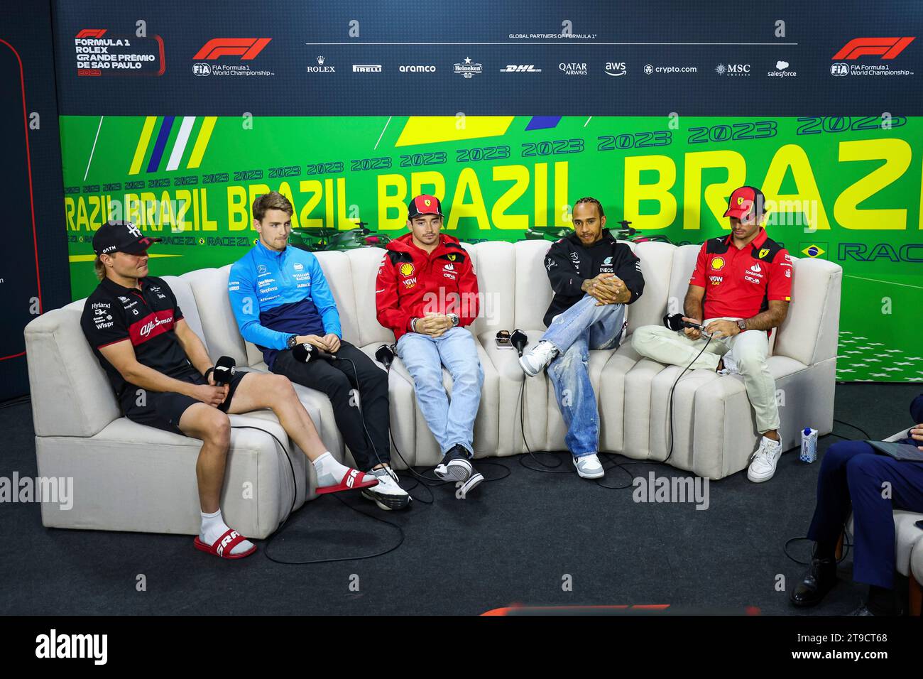 Sao Paulo, Brazil. 2nd Nov, 2023. #77 Valtteri Bottas (FIN, Alfa Romeo ...