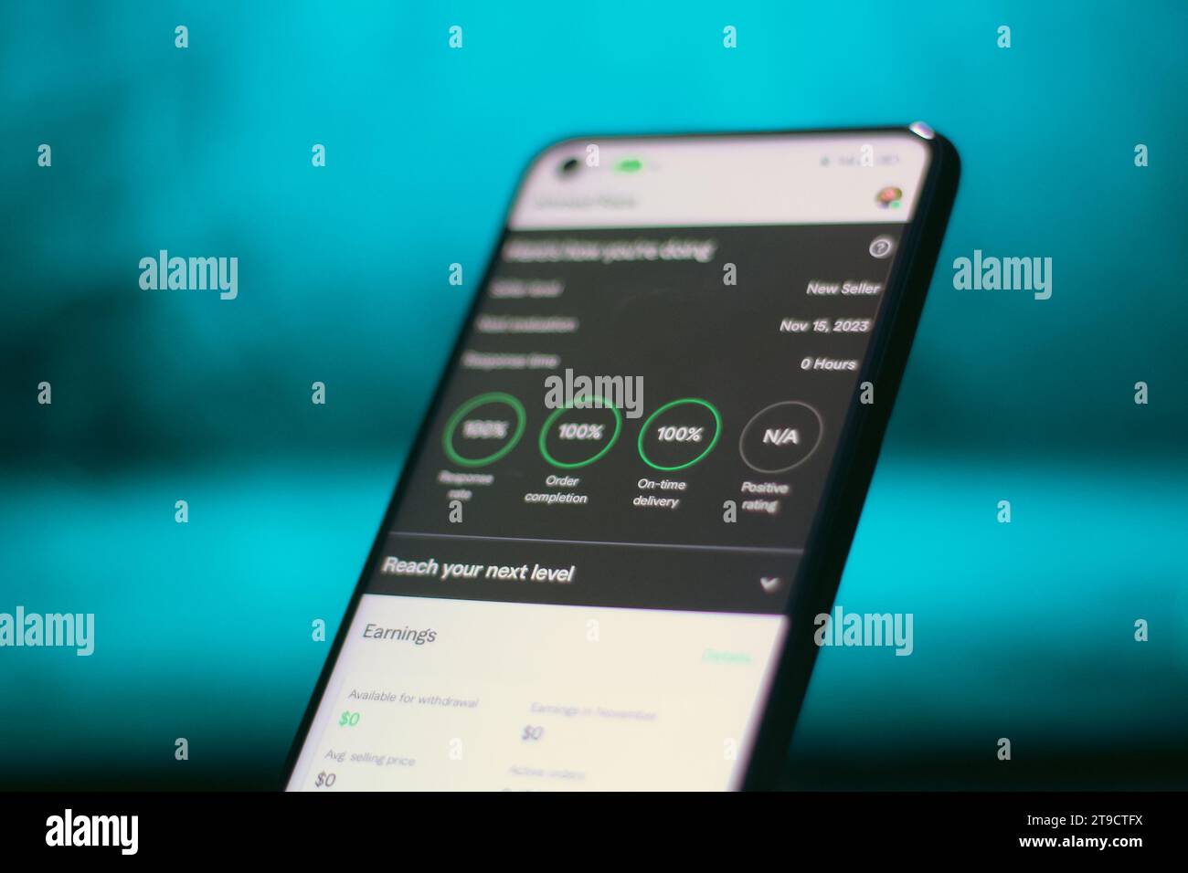 Fiverr online hi-res stock photography and images - Alamy
