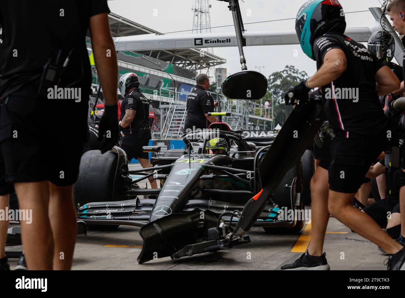 Sao Paulo, Brazil. 3rd Nov, 2023. #44 Lewis Hamilton (GBR, Mercedes-AMG ...