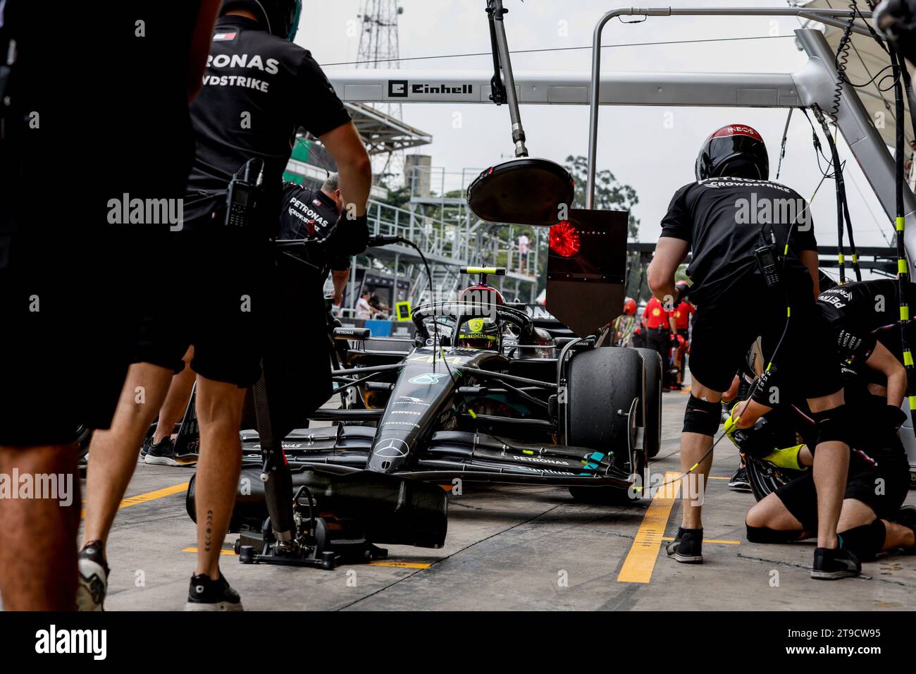 Sao Paulo, Brazil. 3rd Nov, 2023. #44 Lewis Hamilton (GBR, Mercedes-AMG ...